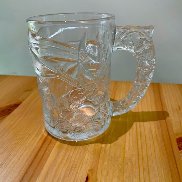 McDonald's | Kitchen | Batman And Robin Glass Mcdonalds Cups 995 | Poshmark
